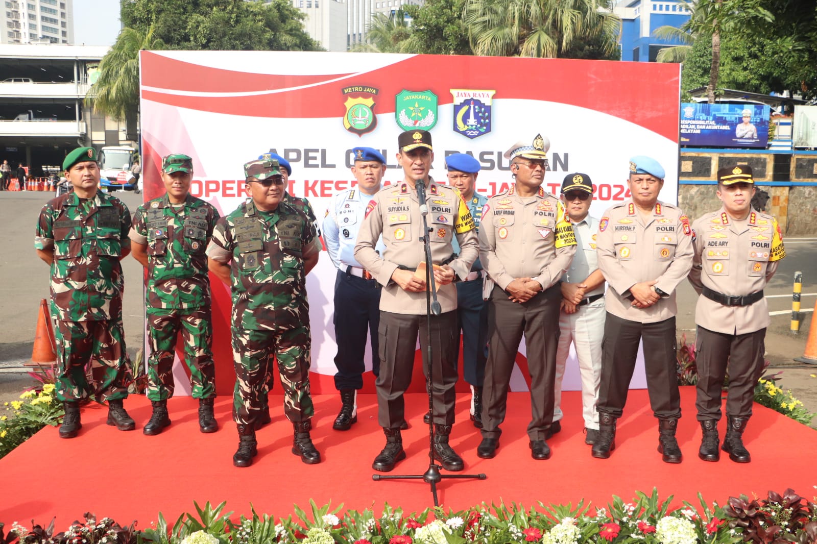 Polda Metro Jaya Gelar Apel Pasukan Operasi Kepolisian Kewilayahan "Keselamatan Jaya 2024 ...