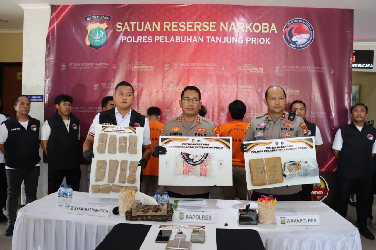 Satres Narkoba Polres Pelabuhan Tanjung Priok Ungkap Tindak Pidana Narkotika Jenis Sabu dan ...
