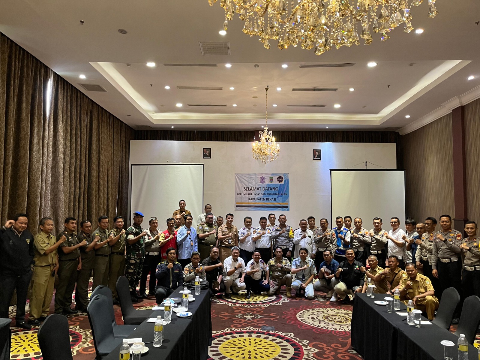 Rapat Forum Lalu Lintas Kabupaten Bekasi Bahas Strategi Pengamanan Libur Panjang dan Tahun Baru ...